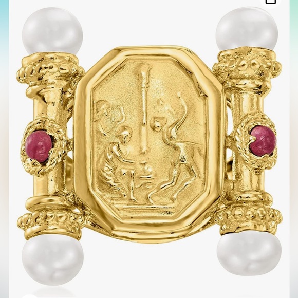 Ross-Simons | Jewelry | Italian Made Ross Simons Cameo Ring | Poshmark